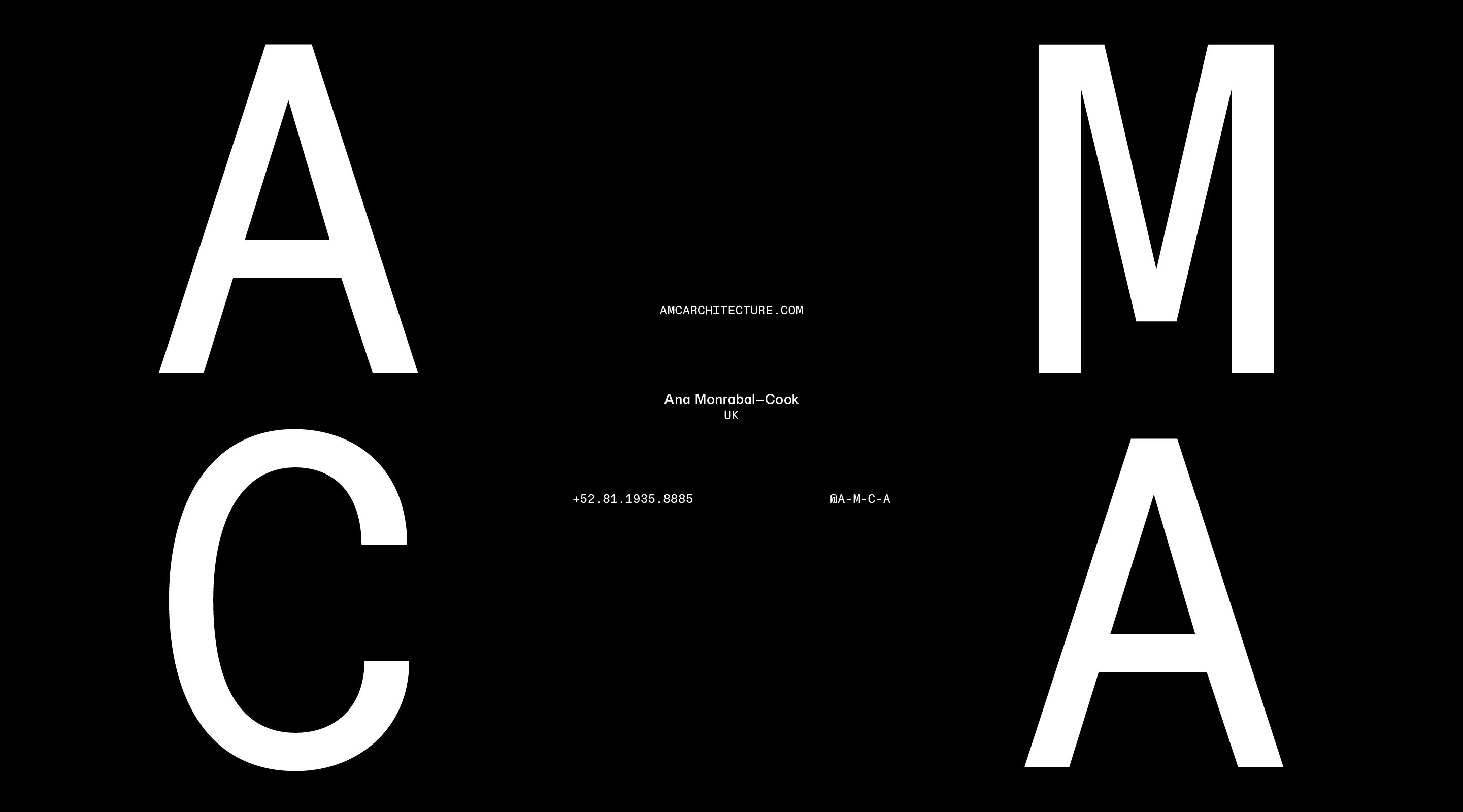 ANA MONRABAL-COOK » Director Studio Director Studio